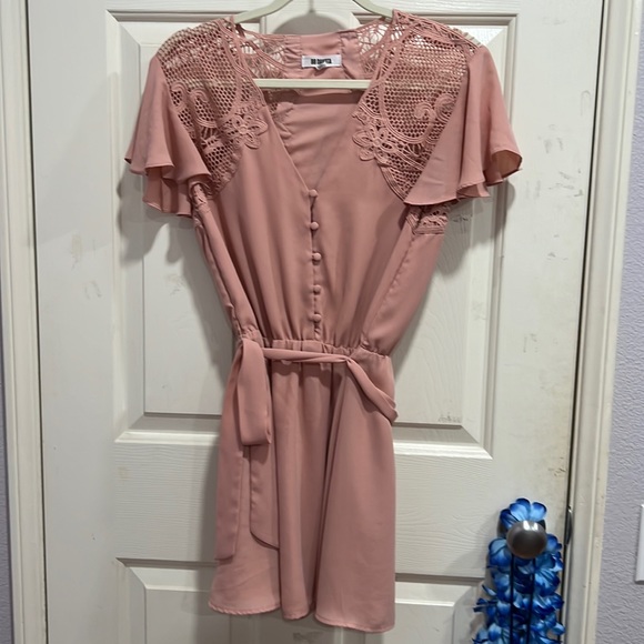 BB Dakota | Dresses | Bb Dakota Pink Dress | Poshmark